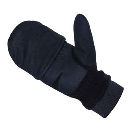 Areco Strickhandschuhe Handschuhe Multifunktion-Fäustling+ freie Fingerlinge
