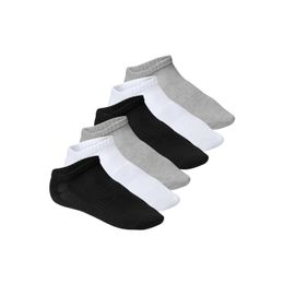 Footstar Füßlinge Damen & Herren Fitness Sneaker Socken (6 Paar) Mesh-Strick