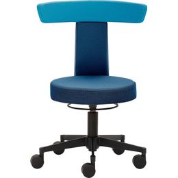mayer Sitzmöbel Mayer Sitzmöbel Arbeitshocker Funktionshocker myDUO, besonders niedrige Sitzhöhe, blau