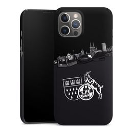 DeinDesign iPhone 12 Pro Max Handy Premium Case Smartphone Handyh&uuml;lle Schutzh&uuml;lle matt Skyline Official Licensed Product 1. Fc K&ouml;ln Premium Case