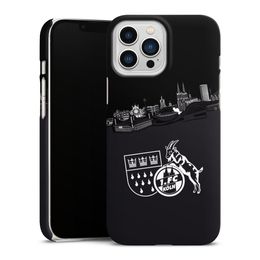 DeinDesign iPhone 13 Pro Max Handy Premium Case Smartphone Handyh&uuml;lle Schutzh&uuml;lle matt Skyline Official Licensed Product 1. Fc K&ouml;ln Premium Case