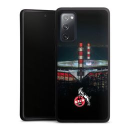 DeinDesign Galaxy S20 FE Handy Premium Silikon H&uuml;lle Handyh&uuml;lle schwarz Case Official Licensed Product Stadium 1. Fc K&ouml;ln Silikon Premium Case