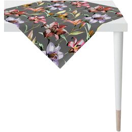 Apelt Mitteldecke 5602 SUMMERTIME, Sommerdeko, Sommer (1-tlg), Digitaldruck, bunt|grau