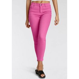 Tamaris 5-Pocket-Jeans im Coloured-Denim-Look, rosa