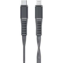Leba Innovation USB-Ladekabel USB-C®, Apple Lightning Stecker 1.20 m Schwarz NCABLE-LE-UC-8P-1.2M
