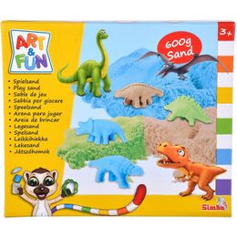 Simba Spielsand Kreativ Spielsand ART & FUN Spielsand Set Dinosaurier 106344621