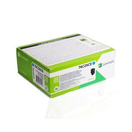 Lexmark Tonerkartusche Lexmark 74C2SCE Toner Cyan