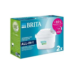 Brita Wasserfilter Brita Wasserfilter-Kartusche 2er Maxtra Pro ALL-IN-1