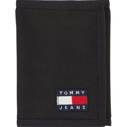 Tommy Jeans Geldbörse TJM ESS DAILY NYLON TRIFOLD, im praktischen Format, schwarz