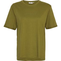 MSCH COPENHAGEN T-Shirt, Baumwolle, für Damen, grün, L/XL