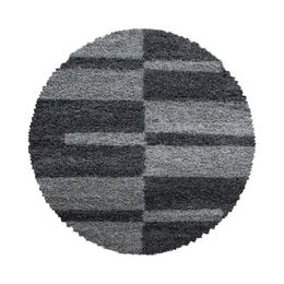 Ayyildiz Teppich, GALA 2505, GREY, 160 x 160 cm