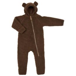 Mikk-line - Kid's Teddy Suit Ear Recycled - Overall Gr 74 braun