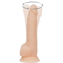 Naked Addiction - Realistischer rotierender Dildo mit Fernbedienung - 18 cm