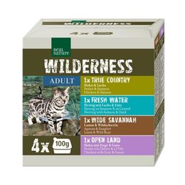 REAL NATURE WILDERNESS Adult Multipack 4x100g Multipack 2
