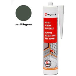 Glasdeals Würth acetatsilikon 310 ml (sanitärgrau) - sanitärgrau