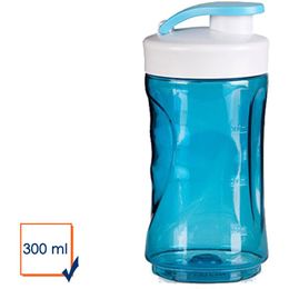 Domo Ersatzbehälter / Trinkflasche für Smoothie-Maker 300ml, blau