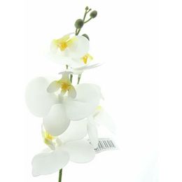 Gasper Schmetterlingsorchidee - Phalenopsis Weiß 45 cm - Kunstblumen