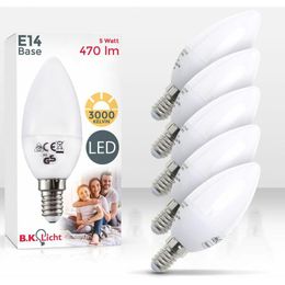 B.K.LICHT LED Leuchtmittel E14 Energiespar-Lampe 5 Watt Glüh-Birne - 20