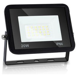 SWANEW LED Fluter Lichter Lampen Licht Außen Strahler Scheinwerfer SMD IP66 20W