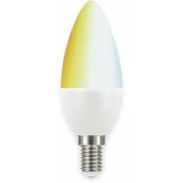 LED-Lampe MüLLER licht E14, 6 w, 470 lm, eek g, Kerze, ww/nw - TINT
