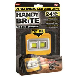 VENTEO HANDY BRITE - LED-Scheinwerfer Aufladbar 4 Positionen 3x AA 500 LM für Camping, Baustelle, Garage, Werkstatt