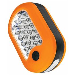 TrendLine LED Taschenlampe orange Handlampe 24 LEDs 50 Lumen