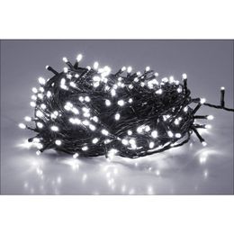 Led Lichterkette kalt weiß - 320 led / 24 m - Weihnachts Deko Beleuchtung für den Innen- und Außenbereich - Spetebo