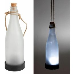 BURI LED-Flaschenleuchte Stimmungslicht Garten-Dekolicht Solarlampe Flaschenlicht