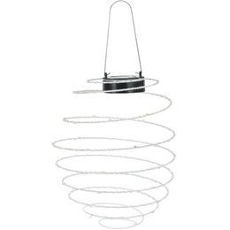Spetebo - led Solar Lampion Spirale - 40 led - Garten Hängeleuchte