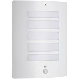Brilliant - Lampe Todd Außenwandleuchte Bewegungsmelder weiß 1x A60, E27, 60W, geeignet für Normallampen (nicht enthalten) IP-Schutzart: 44