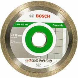 Bosch Professional Diamant Trennscheibe 125 x 22,23 mm für Keramikfliesen
