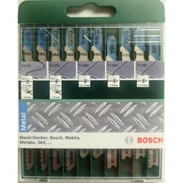 Bosch - diy 10tlg. Stichsägeblatt-Set Metall