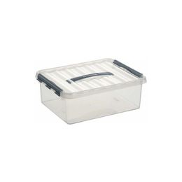 Sunware - Aufbewahrungsbox 12L transparent 40 x 30 x 14 cm Boxen, Körbchen & Kisten