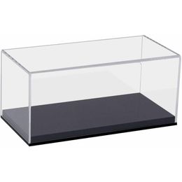 46801 Acryl Vitrine für Modellautos, Figuren, 24 x 12 x 11 cm - HMF