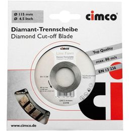Werkzeuge Diamanttrennscheibe 208712 - CIMCO