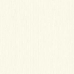 A.S. Création Weiße Strukturtapete mit Vinyl | Einfarbige Vliestapete in Crème Weiß mit dünnen Linien | Uni Tapete dezent ideal für Küche und Badezimmer - Beige /