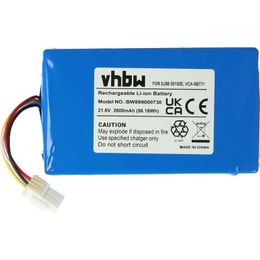 Akku Ersatz für Samsung DJ96-00193E, VCA-RBT71, VCA-RBT71/XAA für Home Cleaner Heimroboter (2600mAh, 21,6V, Li-Ion) - Ohne Gehäuse - vhbw