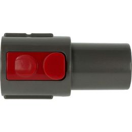 Staubsauger Adapter auf 32mm Zubehör Anschluss kompatibel mit Dyson Big Ball Multifloor 2 - rot / dunkelgrau, Kunststoff - vhbw