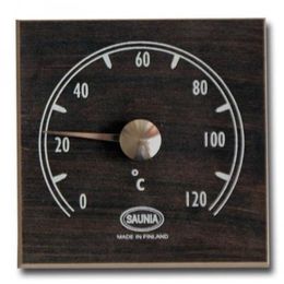 Nikkarien Sauna Thermometer wärmebehandeltes Holz dunkle Erle 418