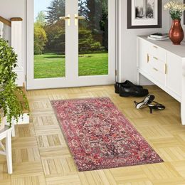 Pergamon Küchenläufer Teppich Trendy Orient Blumen - 45x145 cm