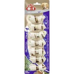 Kauknochen Delights Beef xs Leckerli Kausnack Hundefutter - 8IN1