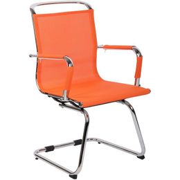 CLP Besucherstuhl Barnet Mesh orange