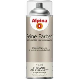 Alpina - Feine Farben Sprühlack No. 08 Elegante Gelassenheit hellbeige edelmatt 400 ml Sprühlacke