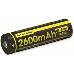 NITECORE - Li-Ion-Akku Typ 18650, NL1826R, 3,6V/2600mAh