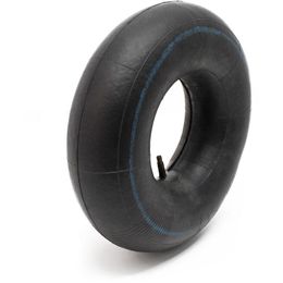 Wiltec Standard Schlauch für Reifen Größe 4.00-8, bis 160 kg Traglast, mit abgewinkeltem Ventil TR87 für Schubkarren, Sackkarren und E-Scooter