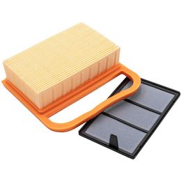 Filter Set Ersatz für Stihl 4238 140 4404, 4238 141 0300 für Motorsäge, Trennschleifer, 9,1 x 3 x 4,2cm - vhbw