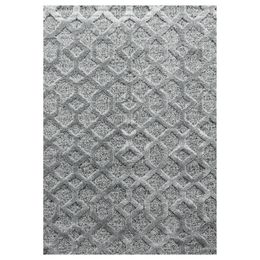 Ayyildiz Teppich, PISA 4702, GREY, 140 x 200 cm