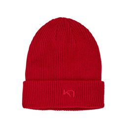 KARI TRAA Beanie "Astrid" in Rot