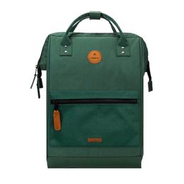CABAIA Tagesrucksack Adventurer L Recycled (3-tlg), Cityrucksack aus recycelten Materialien, grün