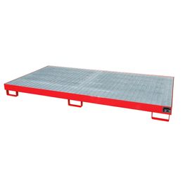 Bauer S&uuml;dlohn Regalwanne RW-GR 2700-1; lackiert; Feuerrot